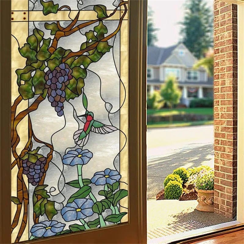 Painted Glass Windows - Etsy
