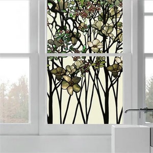 Stained Glass Window Film, Double-sided Thickened Static Cling Window ...
