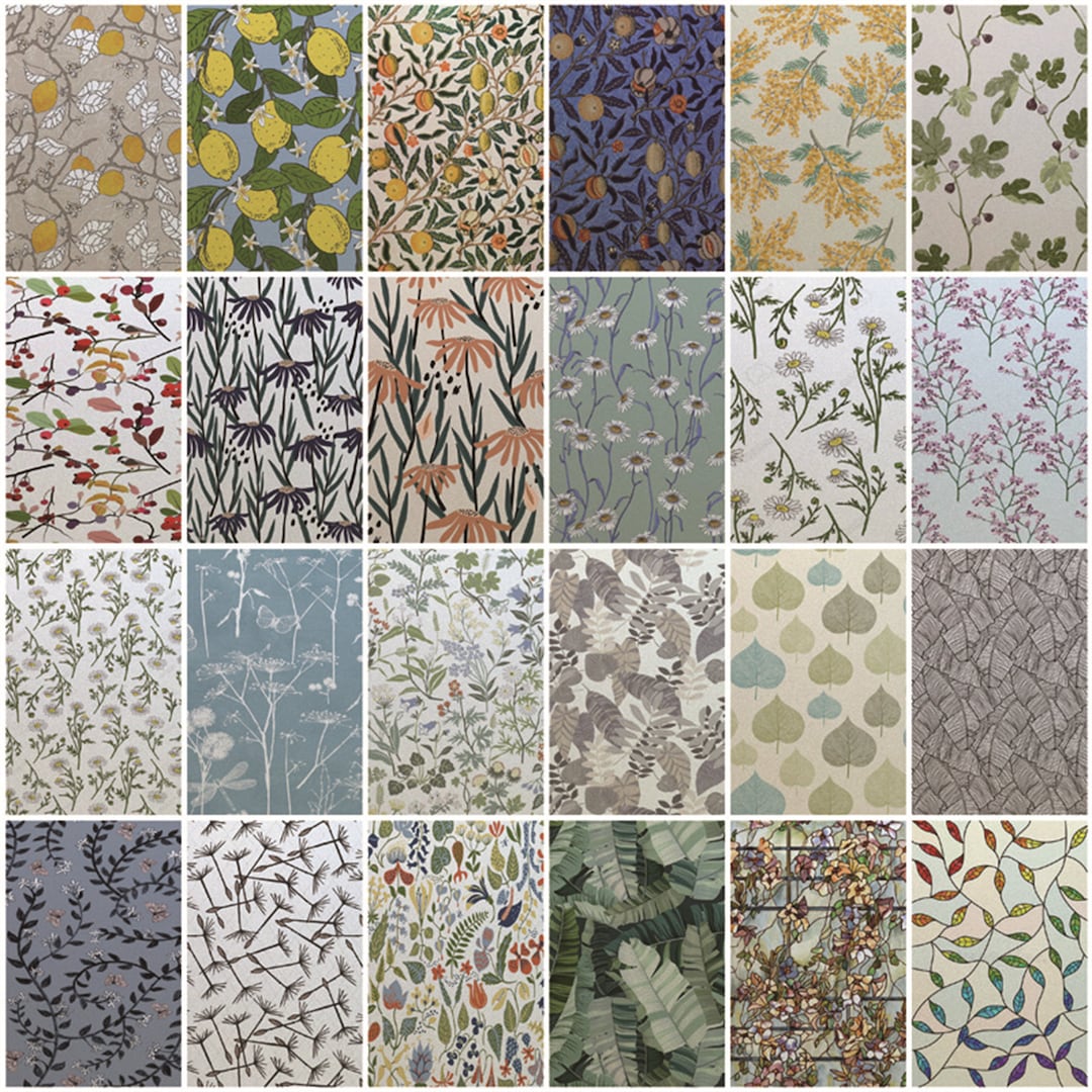 Custom Size Transparent Stained Glass Window Film, Static Cling Glass ...