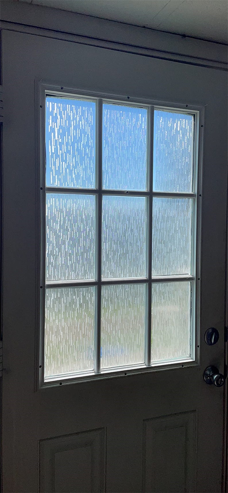 Window Privacy Film, Frosted Glass Window Film, Removable Opaque Sun ...