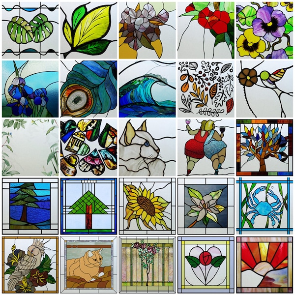 Double Sided Window Stickers - Etsy