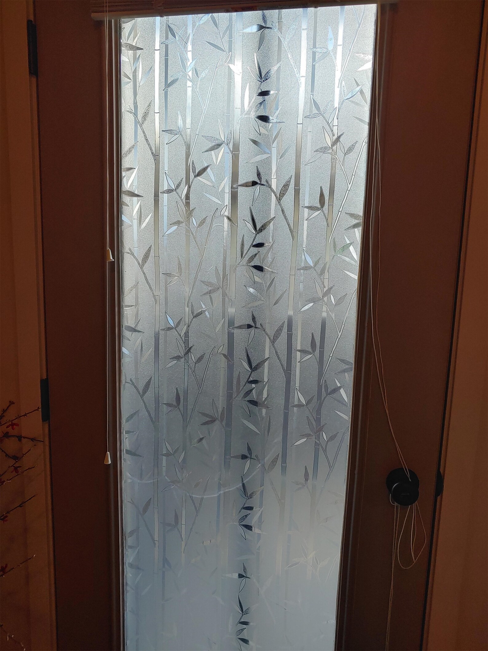Bamboo Window Film Stained Glass Film Frosted Privacy Window - Etsy