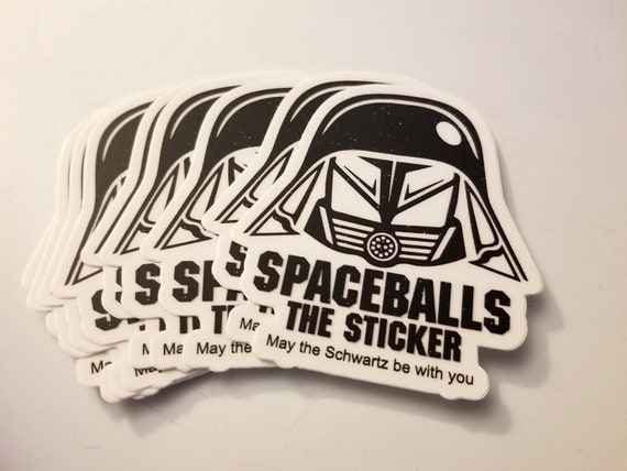 Spaceballs the Sticker 3 Vinyl Sticker Matte Finish. - Etsy