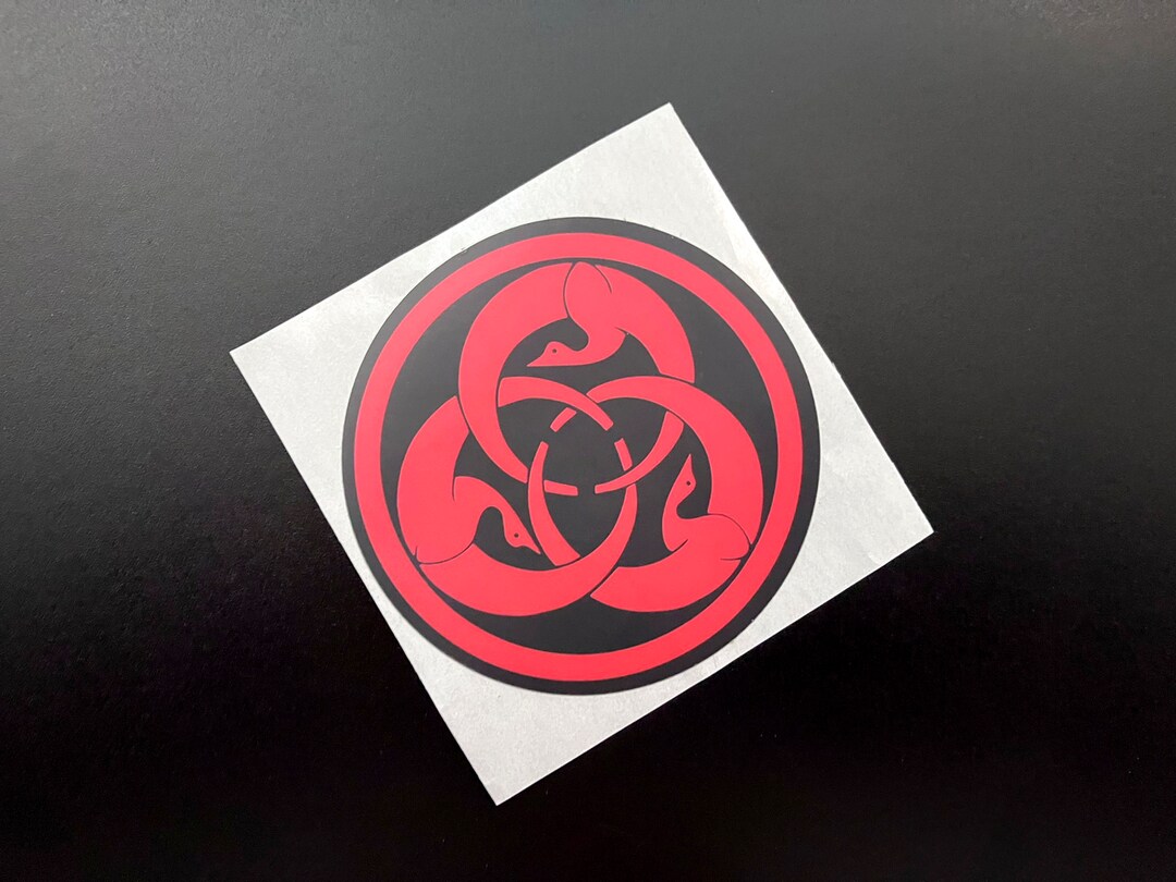 Ghost Dog Way of the Samurai - Homing Pigeons Logo Sticker - 3 In. Wide ...