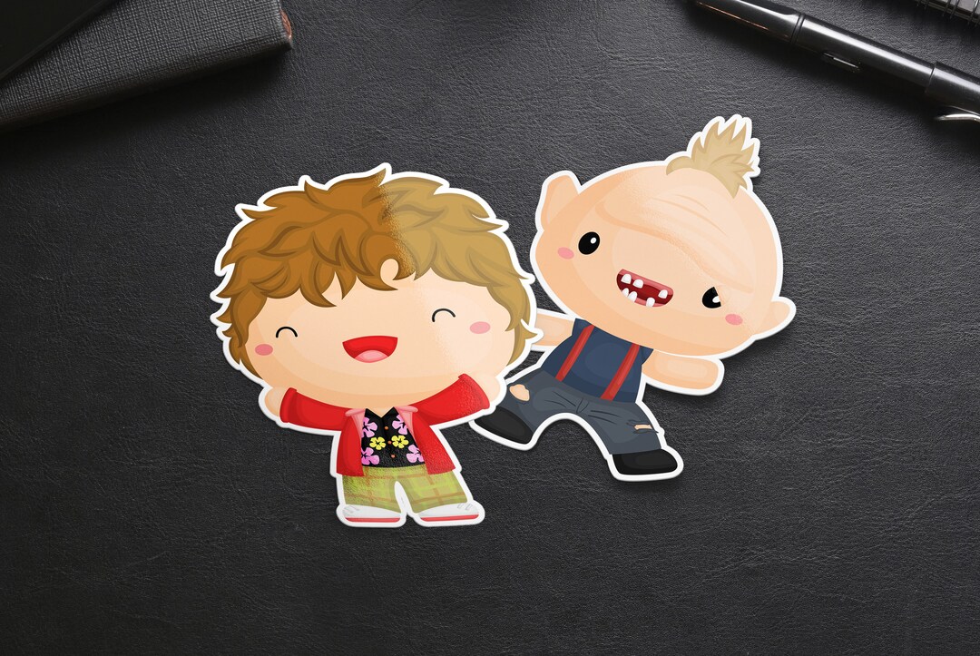 Goonies Illustrated Character Vinyl Stickers 3in. Tall - Etsy