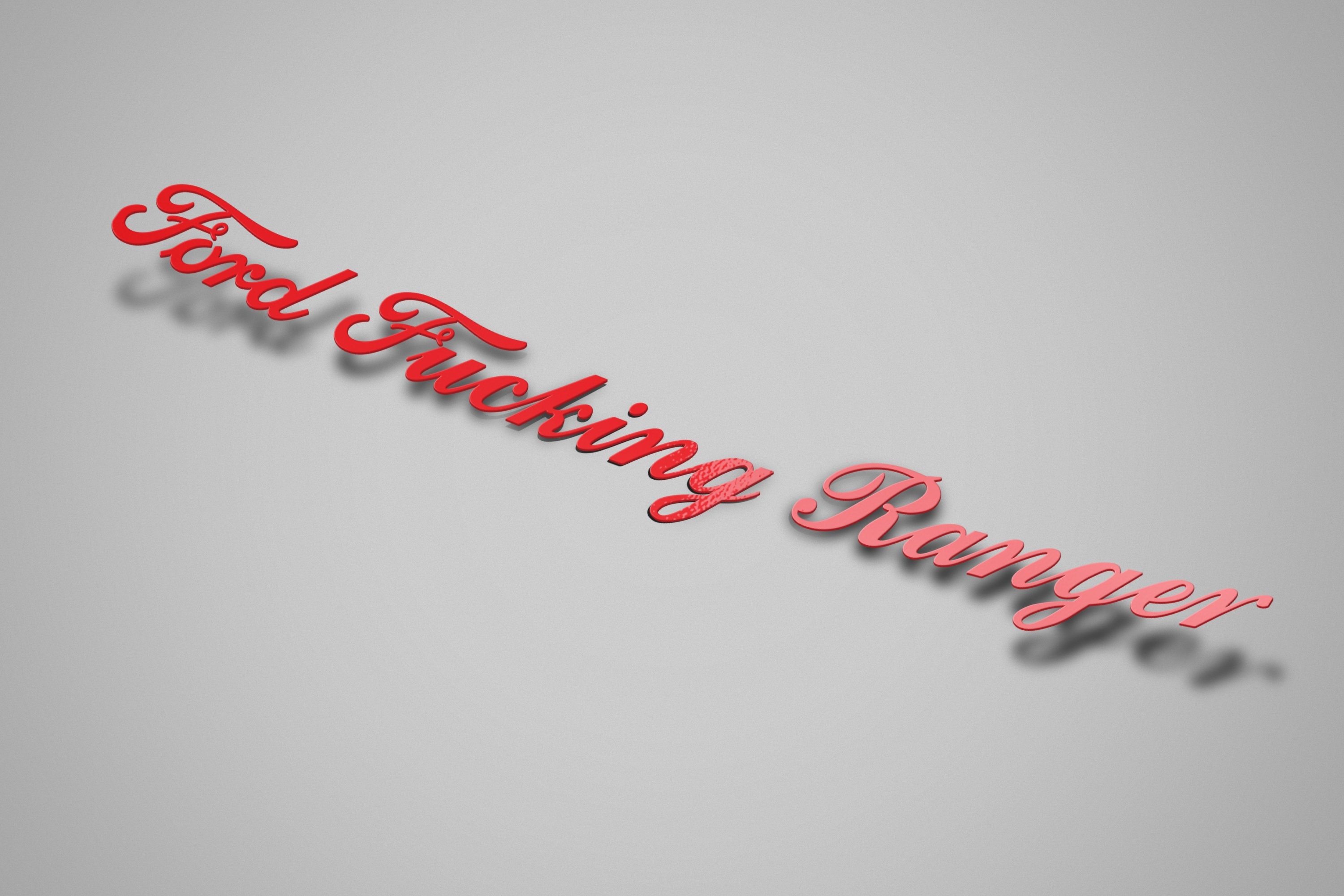 Ford Fucking Ranger Script Font SVG - Etsy Canada