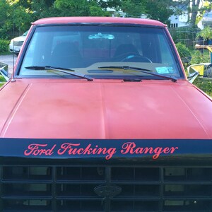 Ford Fucking Ranger Script Font SVG - Etsy