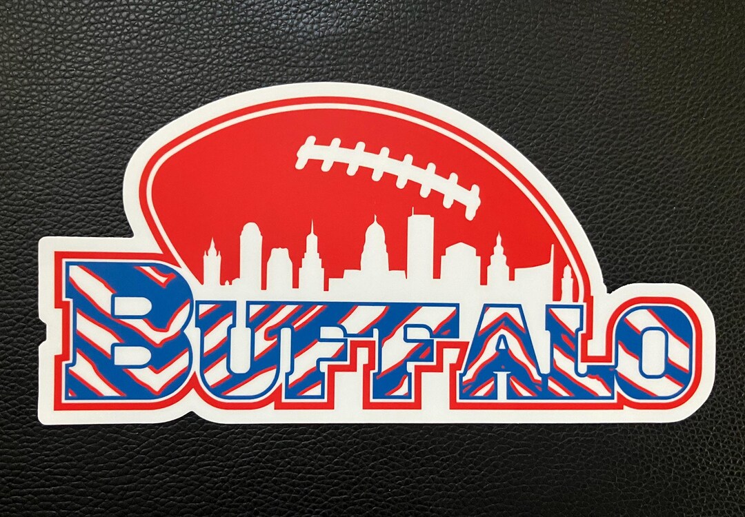 Buffalo - Buffalove Matte Vinyl Bumper Sticker 7.5 In. Wide - Fanart ...
