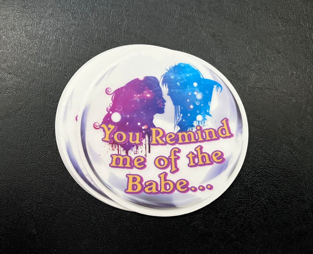 You Remind Me of the Babe Labyrinth Crystal Ball 3 In. Tall Clear Vinyl ...