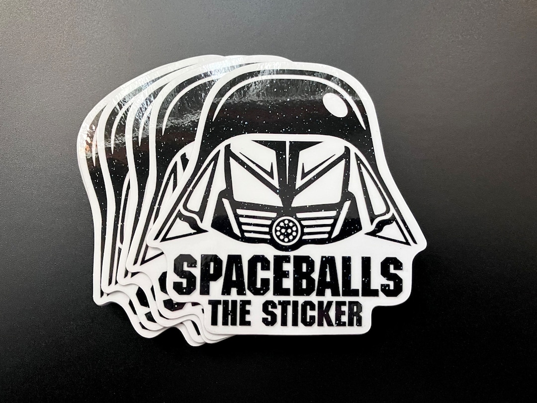 Spaceballs the Sticker 3 Vinyl Sticker Glossy Finish Version 2.0 - Etsy