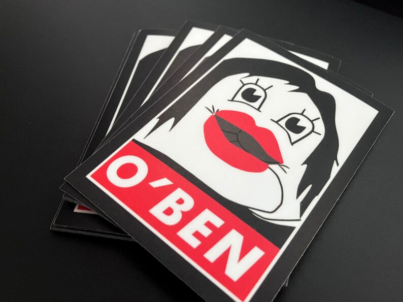 O'ben South Park Jennifer Lopez Obey Stickers 4 In. - Etsy