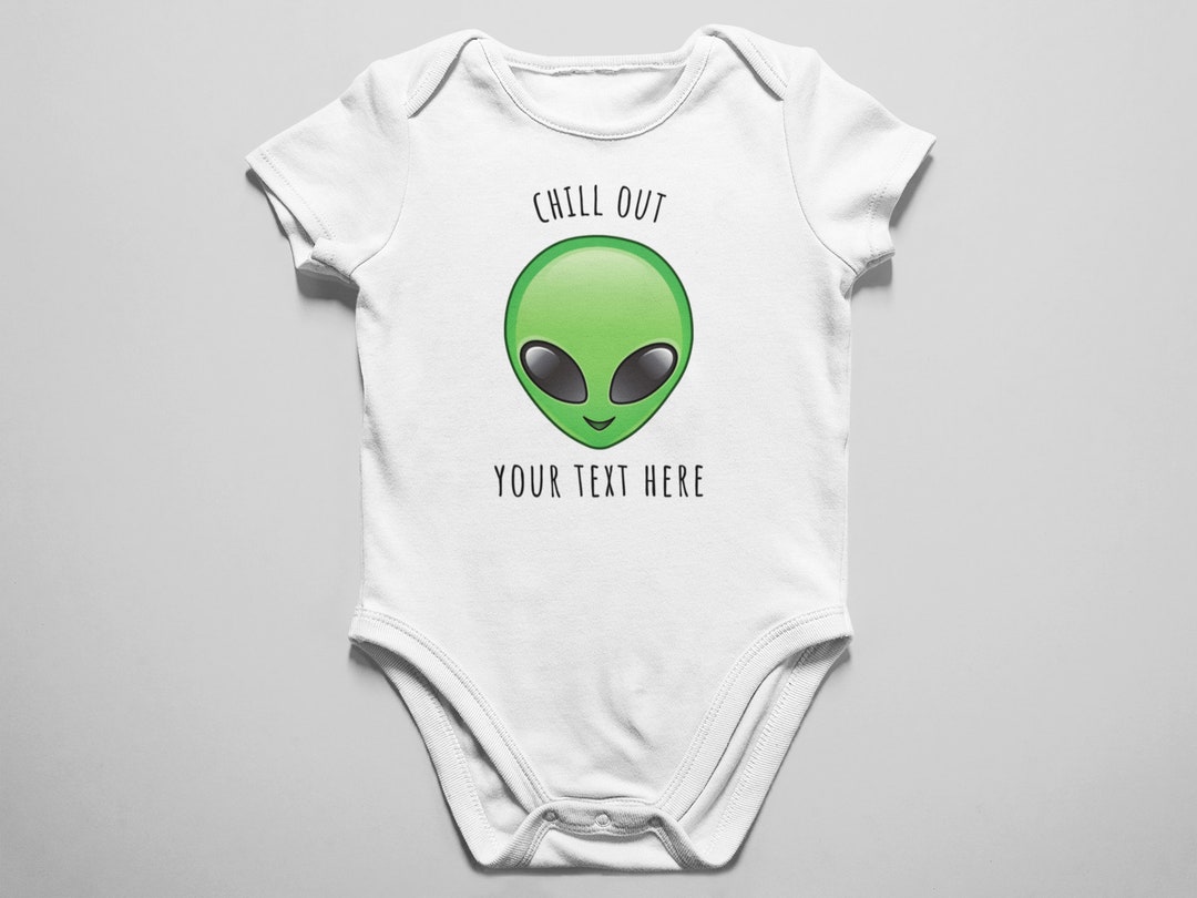 Customized Chill Out Alien Bodysuit, Chill Vibe Bodysuit, Scary ...