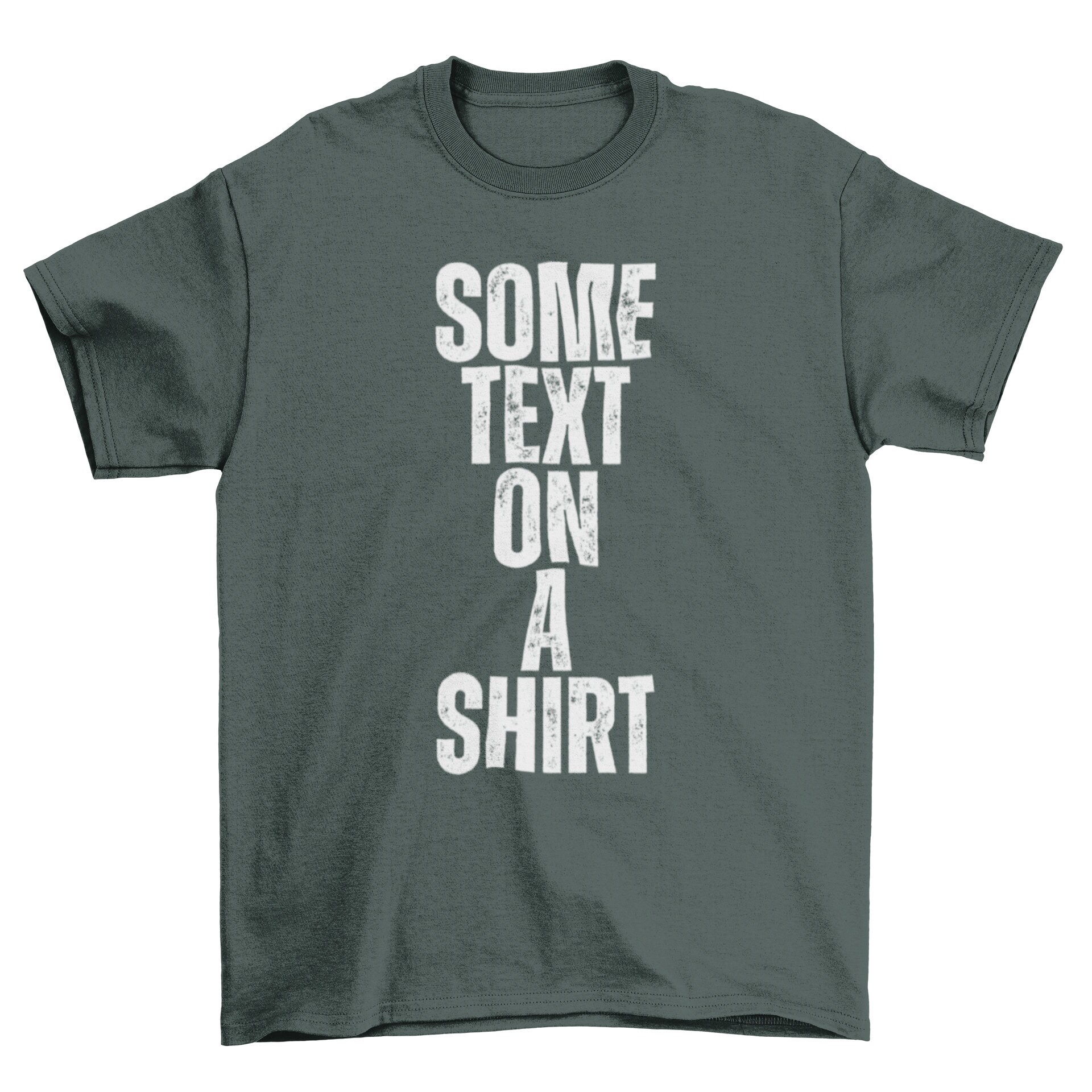 Customized Some Text on A Shirt Printed Graphic Design - Etsy