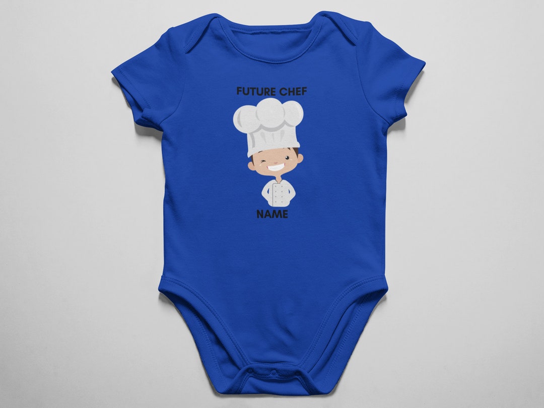 Customized Future Chef Bodysuit Personalized Text Cute Little - Etsy