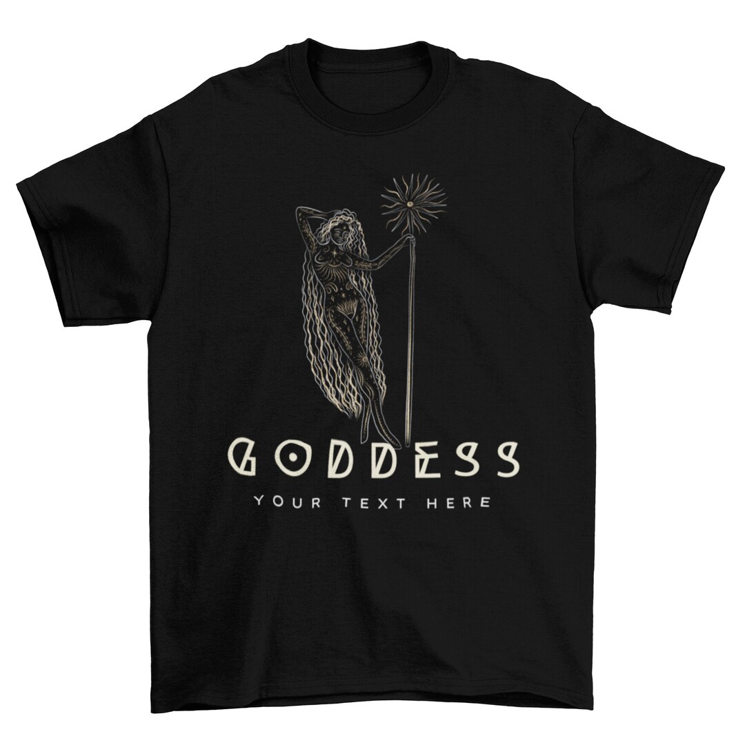 Customized Goddess Shirt, Deity Shirt, Divine Being Shirt, Celestial ...