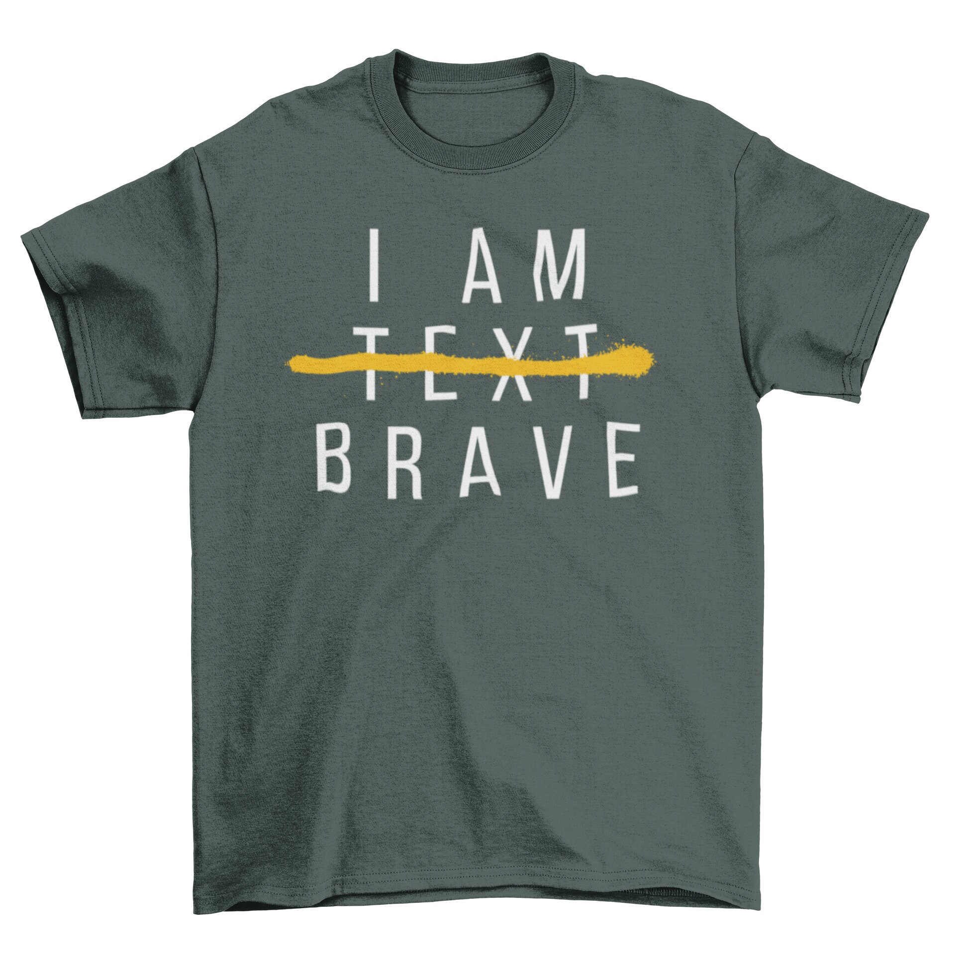 Customized I Am Afraid Brave Shirt for Someone Adult Tee - Etsy