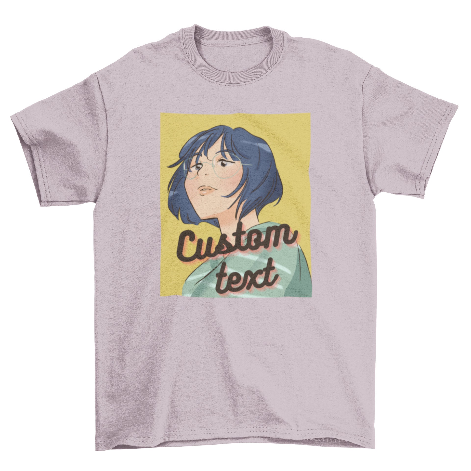 Customized Pretty Anime Girl Custom Shirt Personalized Shirt - Etsy