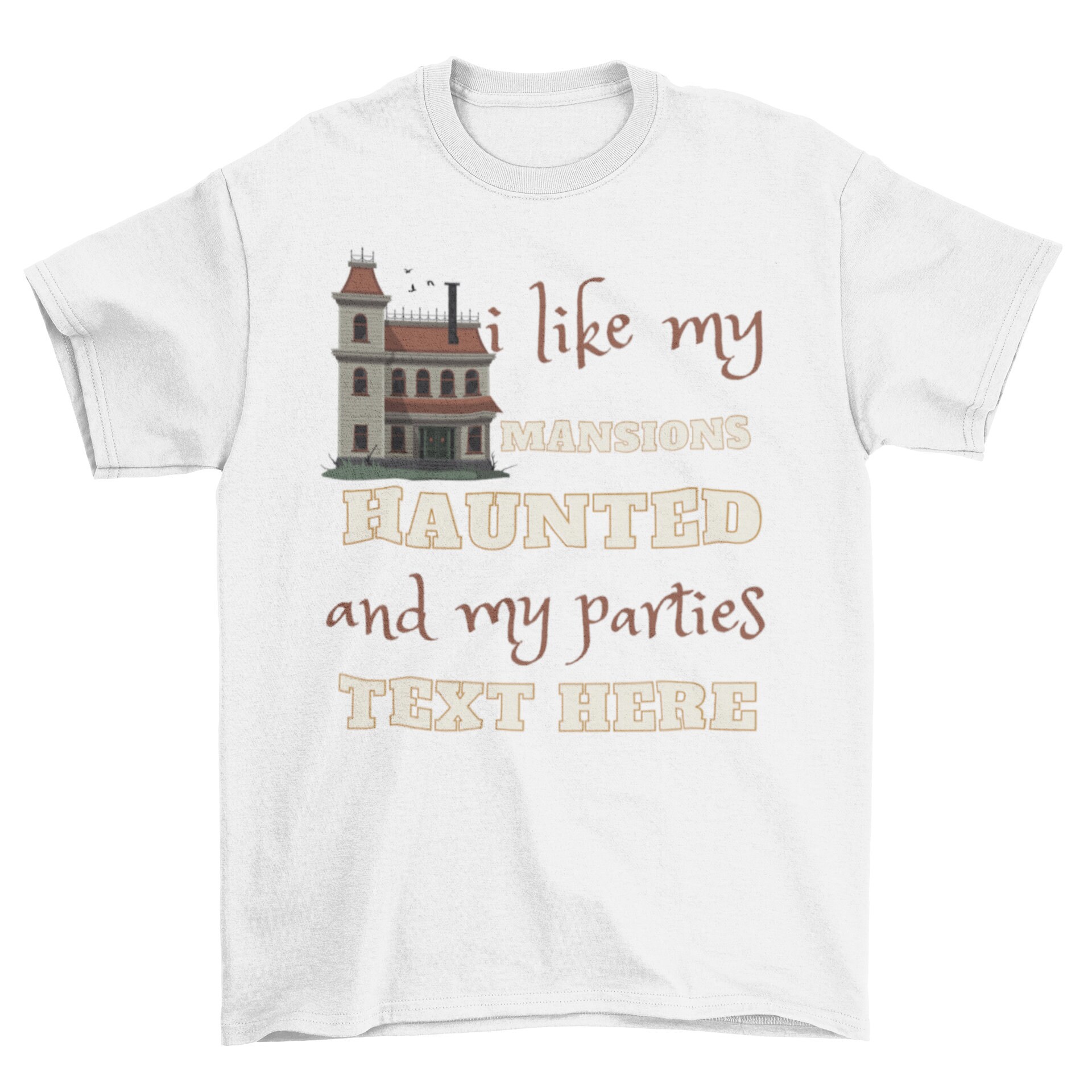 Customized I Like My Mansions Haunted Shirt Scary House Shirt - Etsy