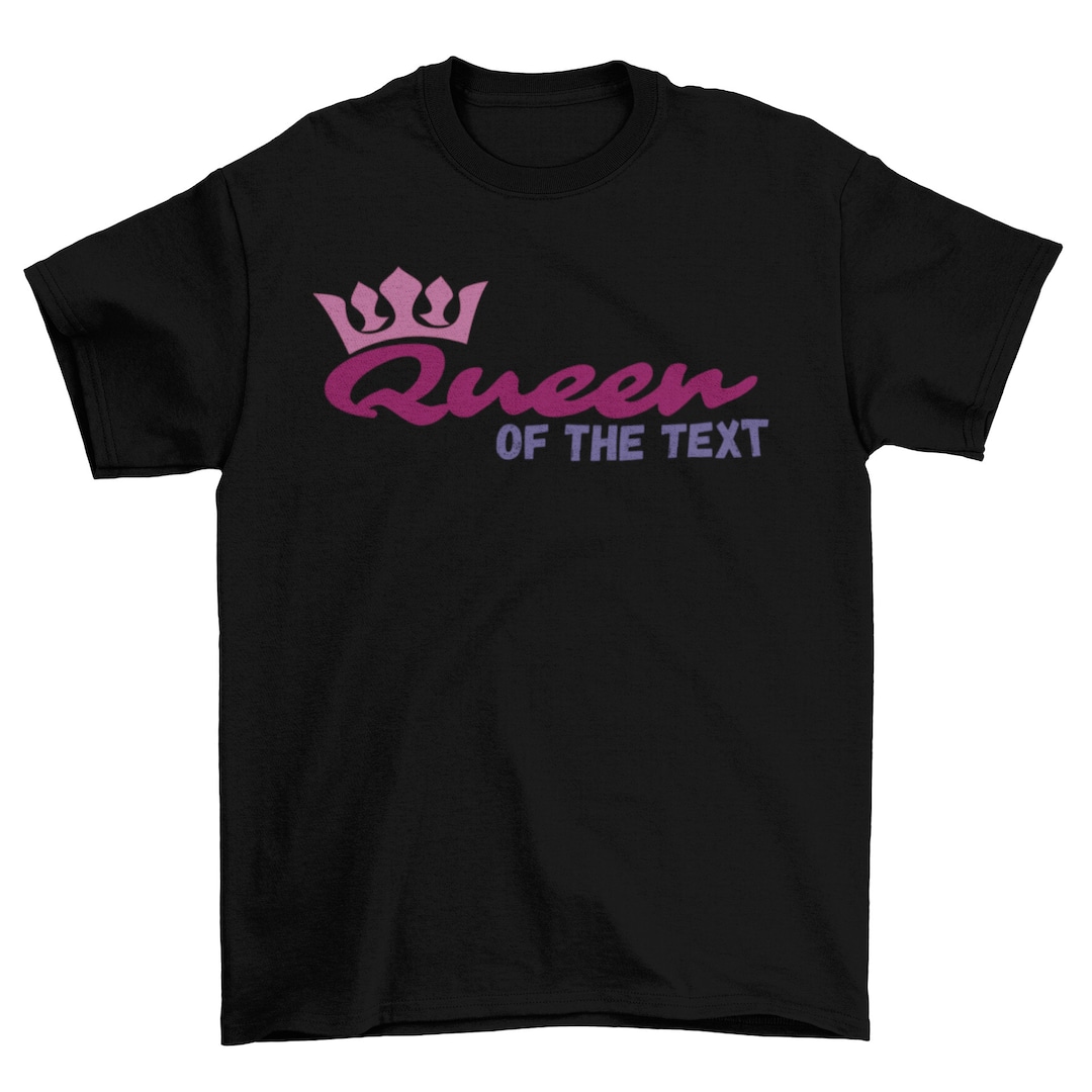 Customized Queen of the T-shirt, Crown T-shirt Design, Princess Shirt ...