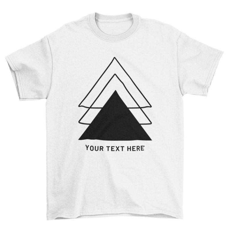 Triangle T Shirt - Etsy