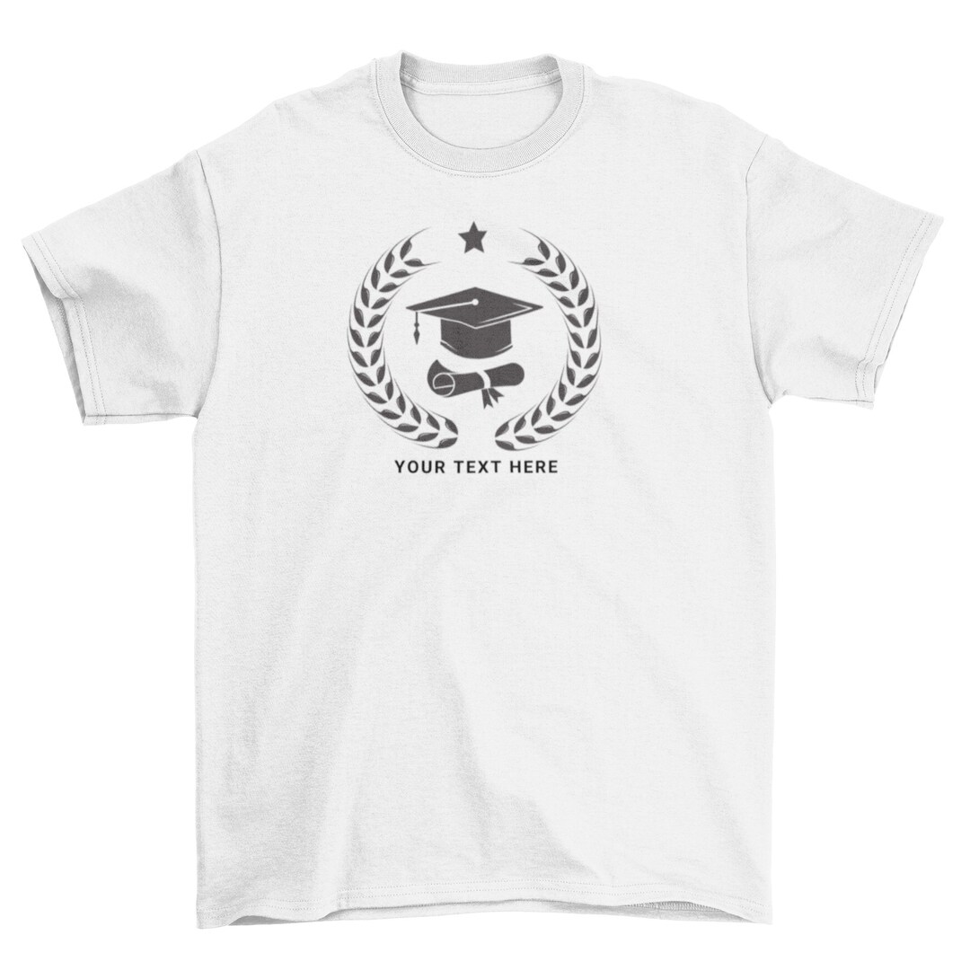 Customized Graduation Shirt Graduation Cap Personalized Shirt - Etsy