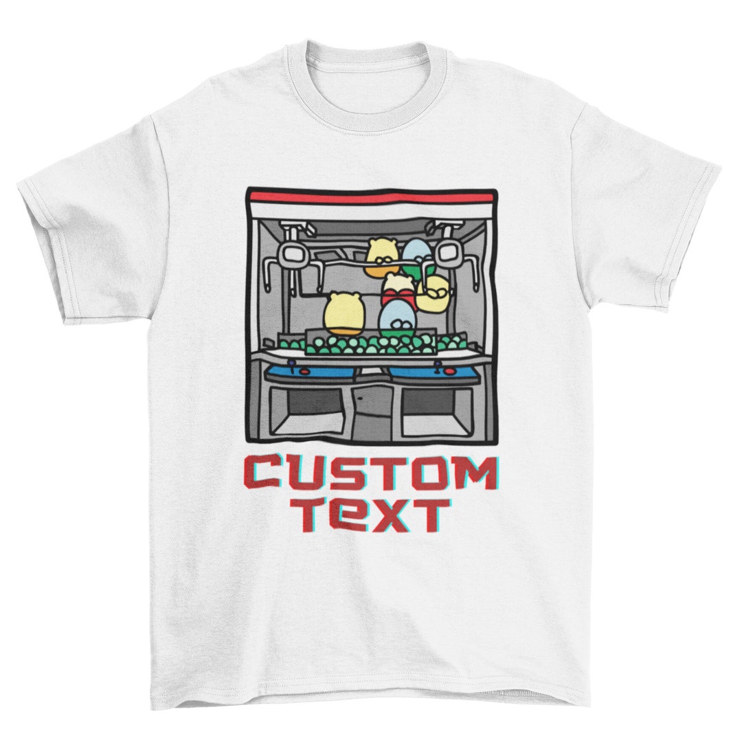 Customized Claw Machine Shirt, Personalized Shirt for Someone, Adult ...