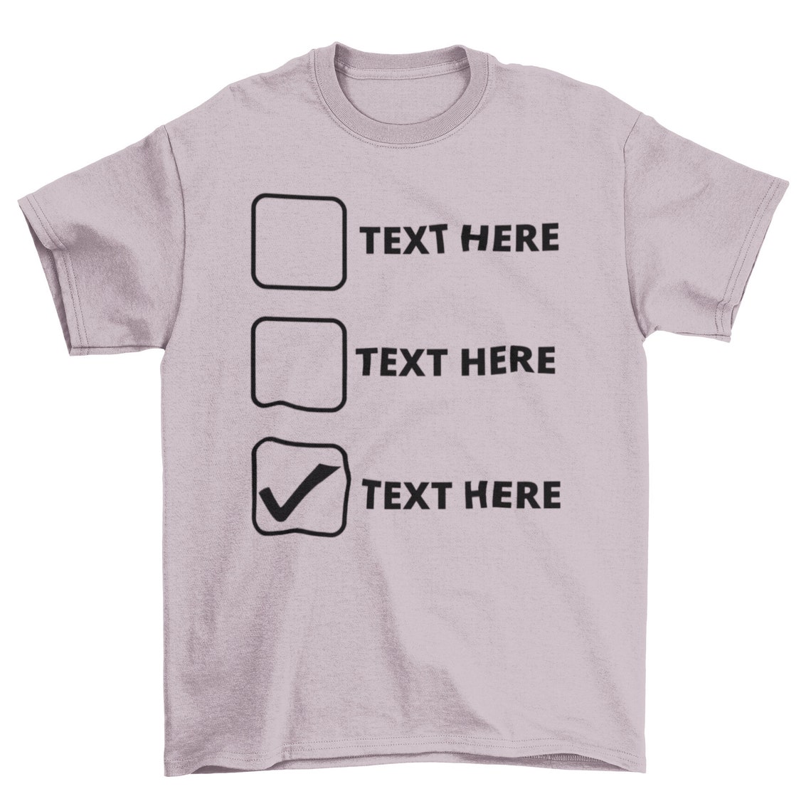 Customized Checklist Inspires T-shirt, Making Choices Shirt - Etsy