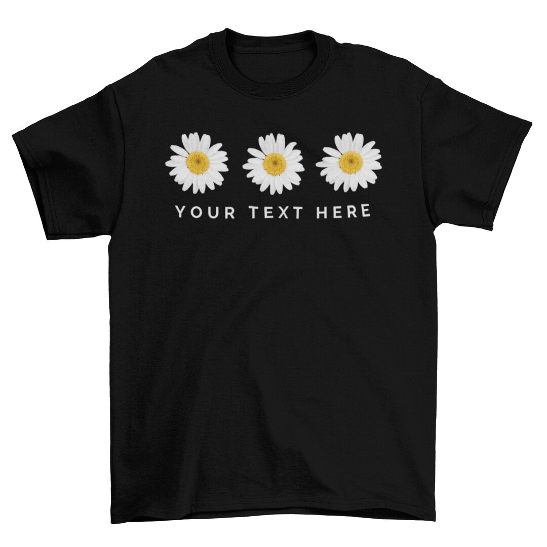 Customized Daisy Shirt, Daisy Lover Shirt, Daisy Flowers Shirt, Gardner ...