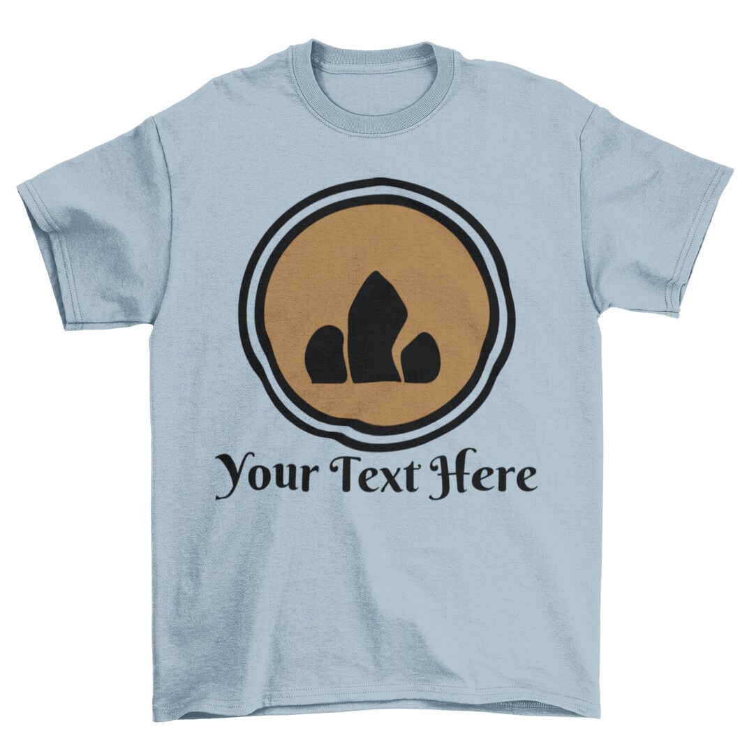 Customized Earth Avatar Elements T-shirt Design With Customized Text ...