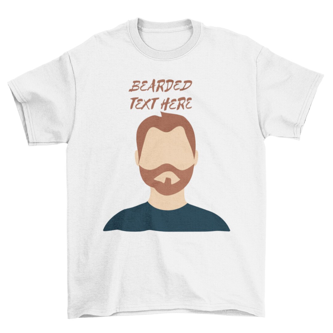 Customized Bearded Funcle Shirt, Hair Shirt Design, Men Shirt Design ...