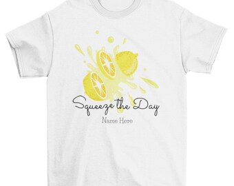 Lemon Shirt, Cute Lemon Tee Shirt, Lemon Tee Top, Cute Lemon T-shirt ...