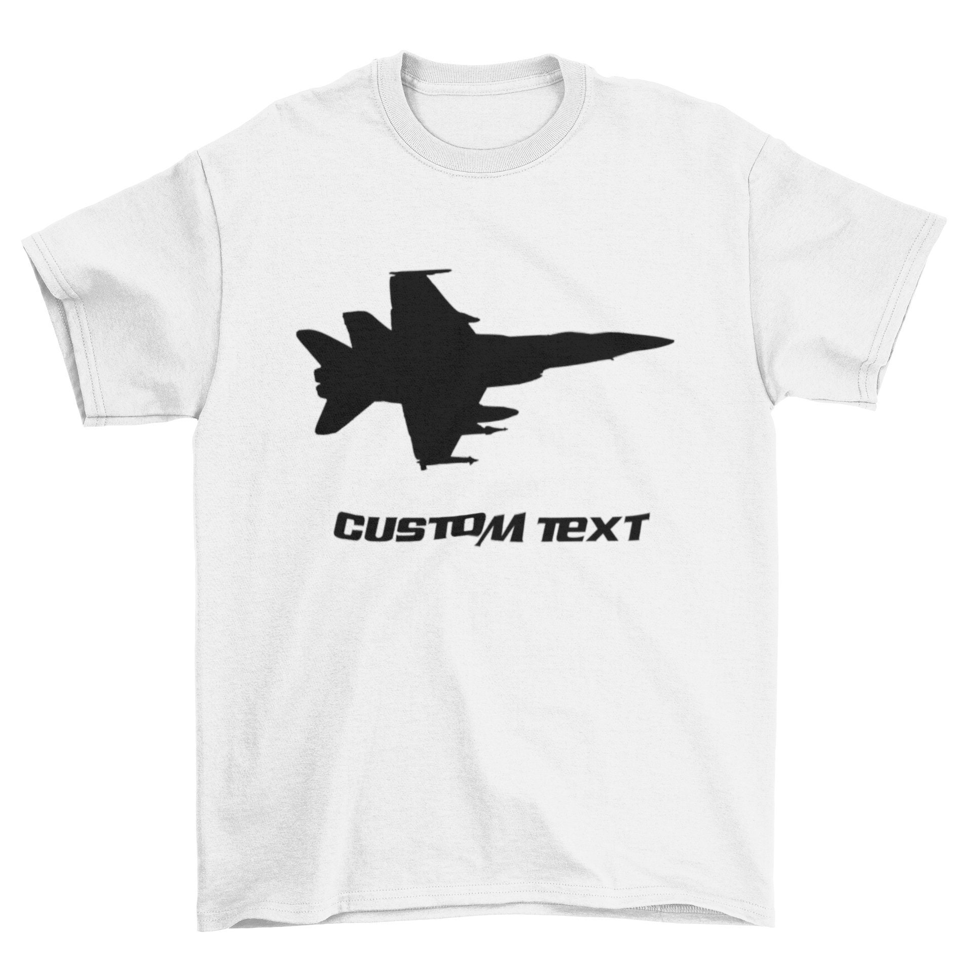 Customized Military Fighter Jet T-shirt Personalized Shirt - Etsy