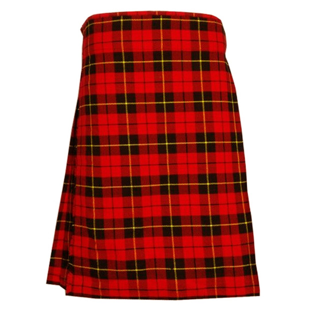 Scottish Traditional Tartan Kilt Wallace 8 Yards Highlander Clothing - Etsy