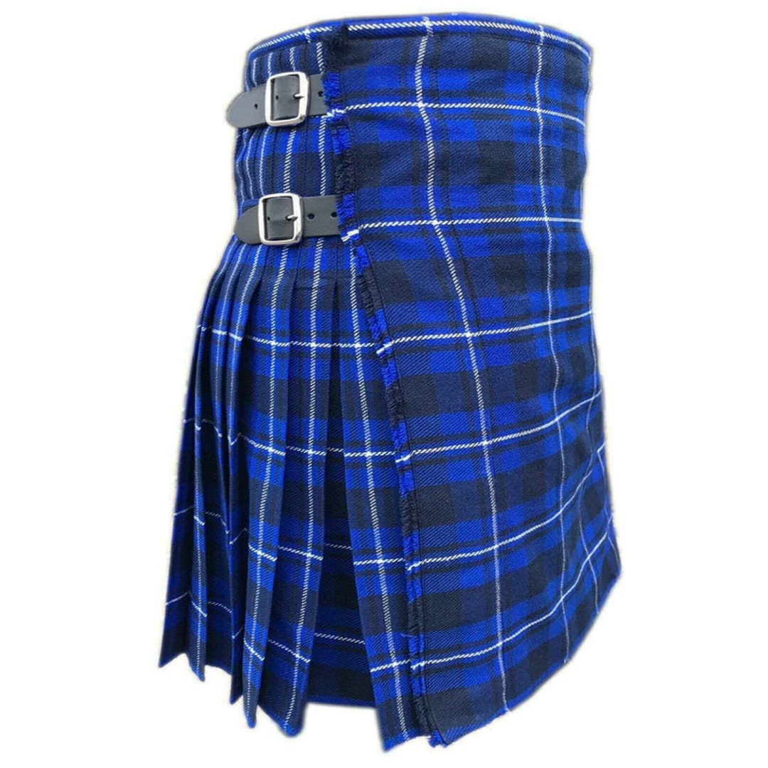 Scottish Traditional Tartan Kilt American Patriot 8 Yards Highlander ...