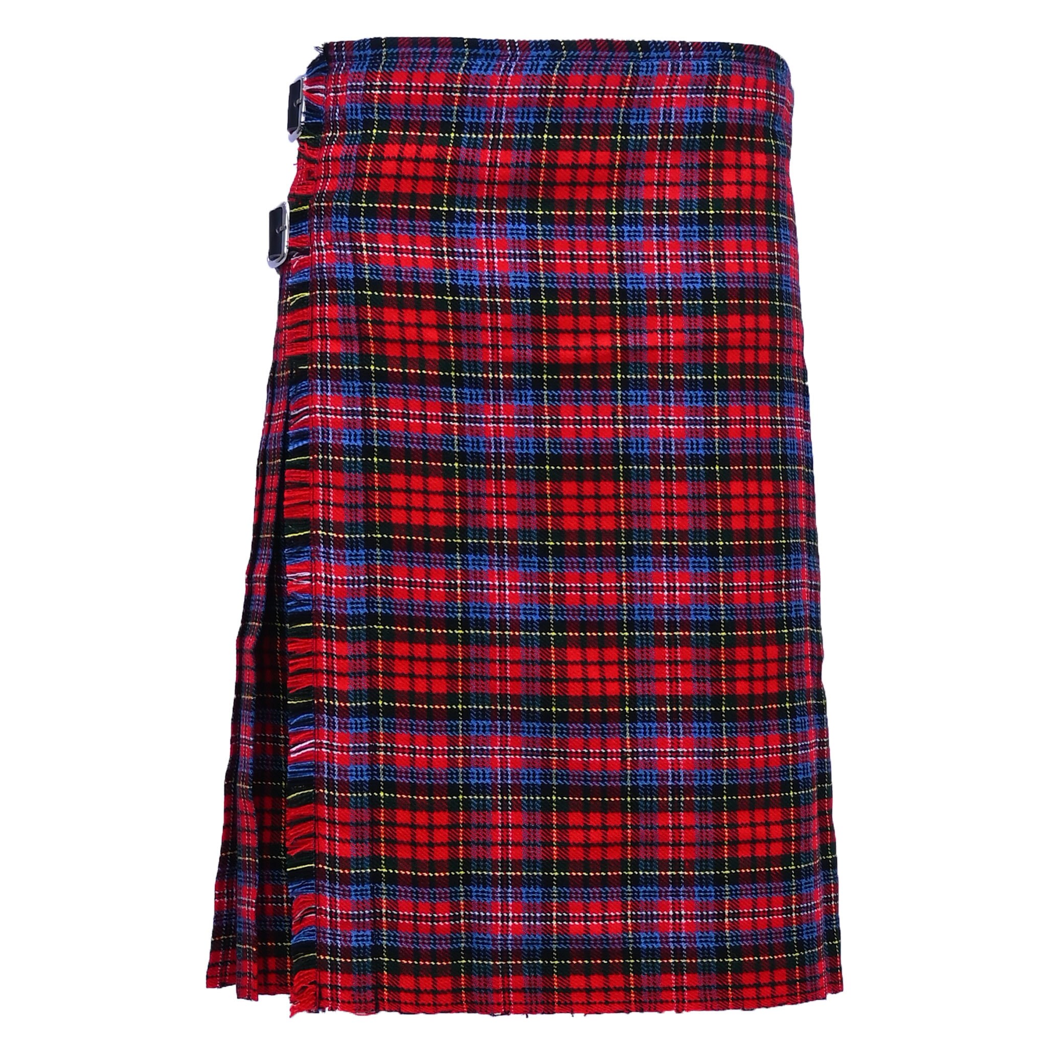 Scottish Traditional Tartan Kilt Macpherson 8 Yards Highlander Clothing ...