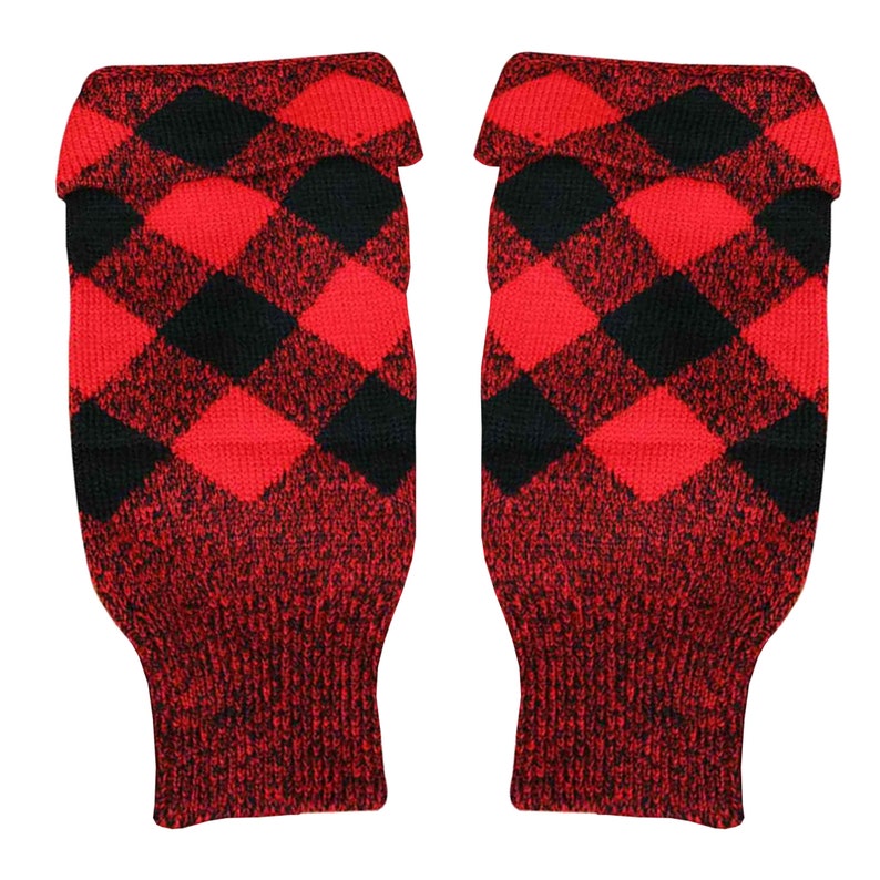 Highlanders Scottish Kilt Hose Top Diced Red and Black Traditional Scotland Outfit Tratan Kilt ...