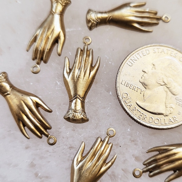 Hand Stamp Charms - Etsy