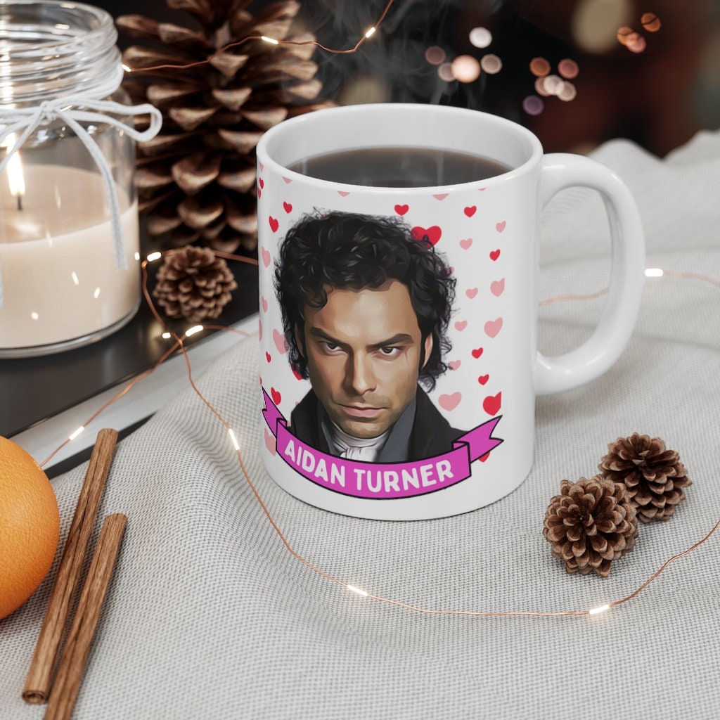 Aidan Turner Cute Mug Gift, Customized Coffee/tea Mug, Aidan Turner ...
