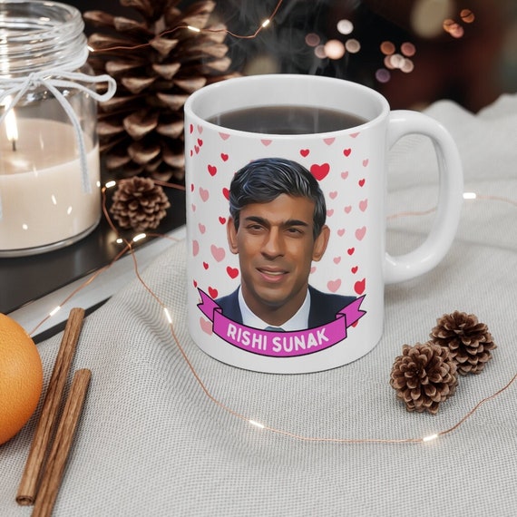Rishi Sunak Cute Mug Gift Customized Coffee/tea Mug Rishi - Etsy