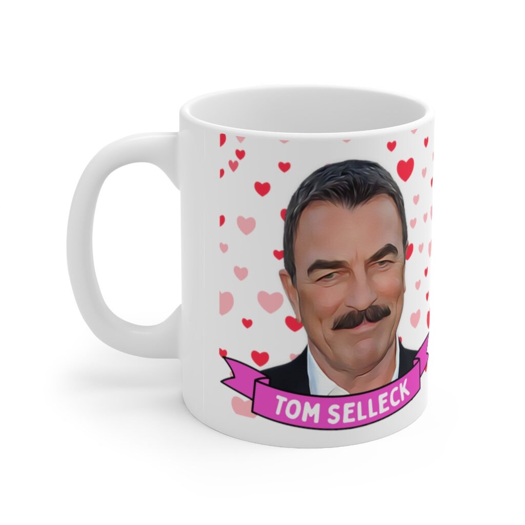 Tom Selleck Cute Mug Gift Customized Coffee/tea Mug Tom - Etsy