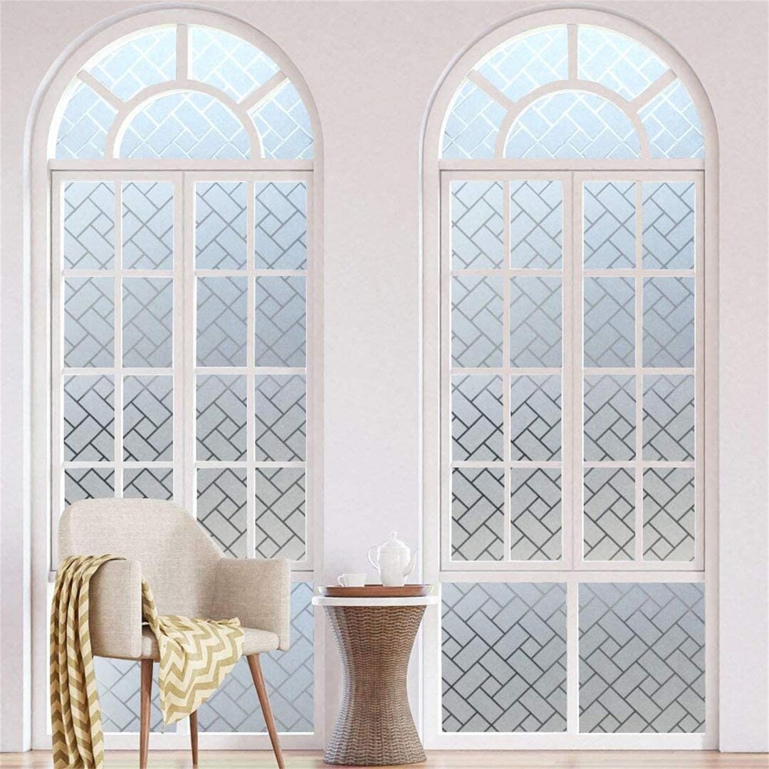 Frosted Decorative Window Film Tinted Privacy Vinyl Glass Sticker ...