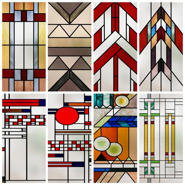 Stained Glass Effect Window Sticker - Etsy