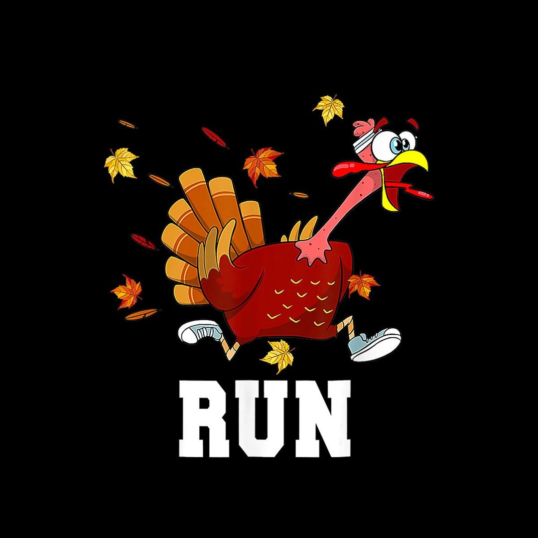 Turkey Run Costume Thanksgiving Running Turkey Trot Png. - Etsy