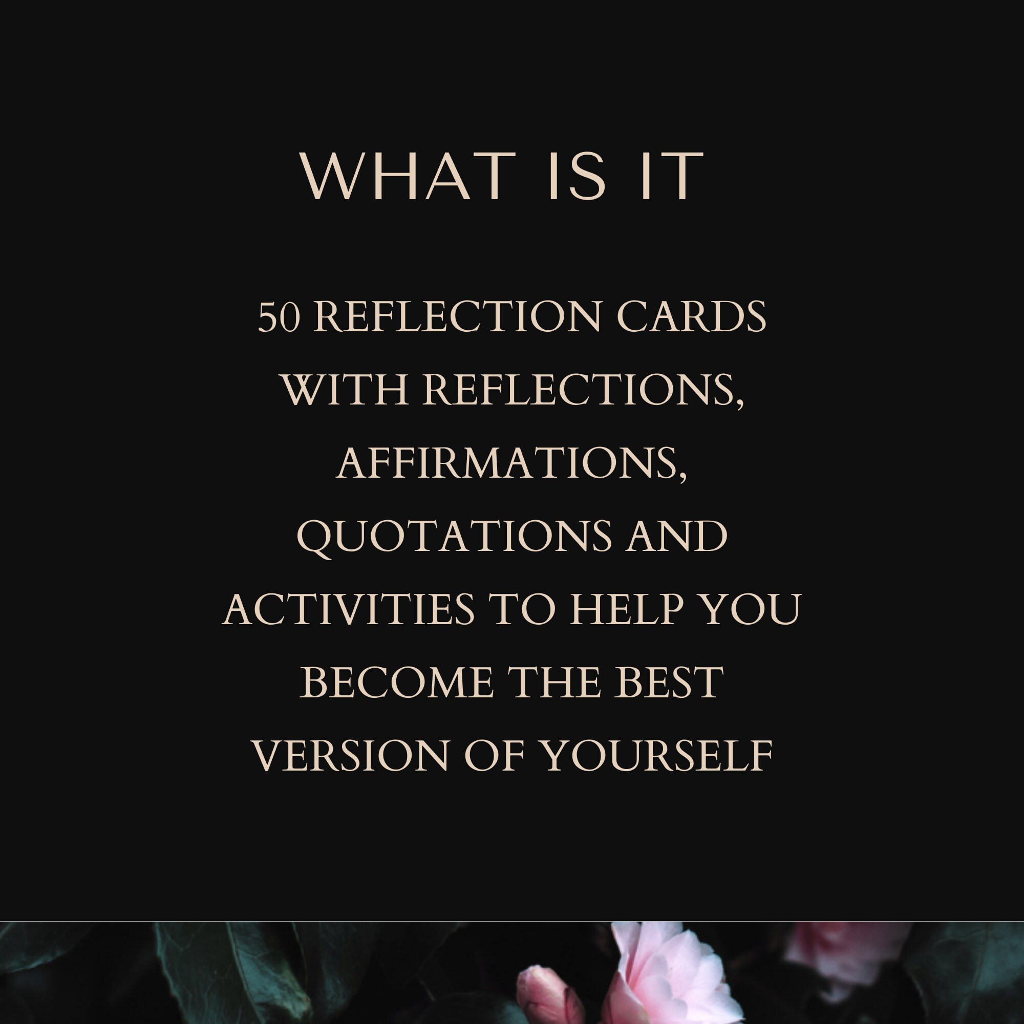 Reflection Cards. Self-reflection Tool to Help You Build Greater ...