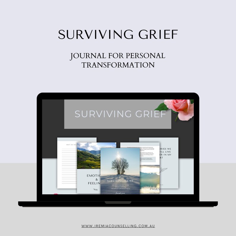 Grief Journal for Personal Transformation. Find Strength and Growth ...