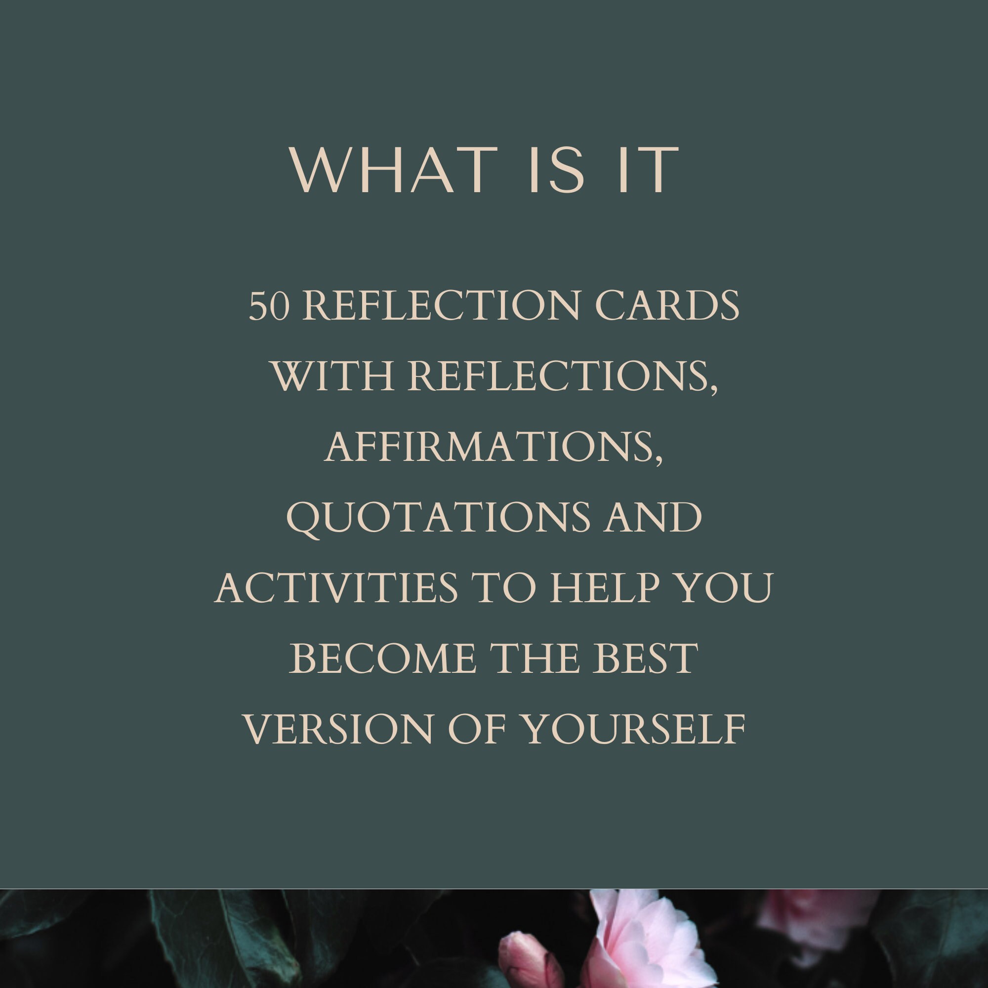 Reflection Cards. Self-reflection Tool to Help You Build Greater ...