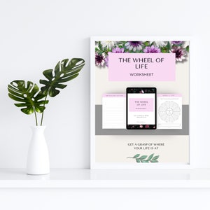 Wheel of Life Worksheet: Self Assessment & Goal Setting (PDF) - Etsy