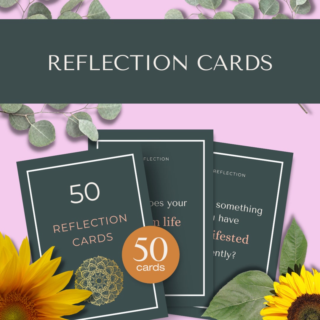 Reflection Cards. Self-reflection Tool to Help You Build Greater ...
