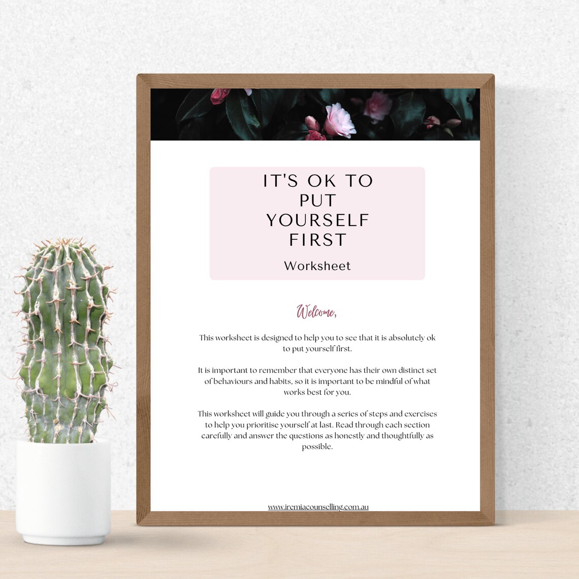 Self Love Worksheet. Build Confidence and Greater - Etsy