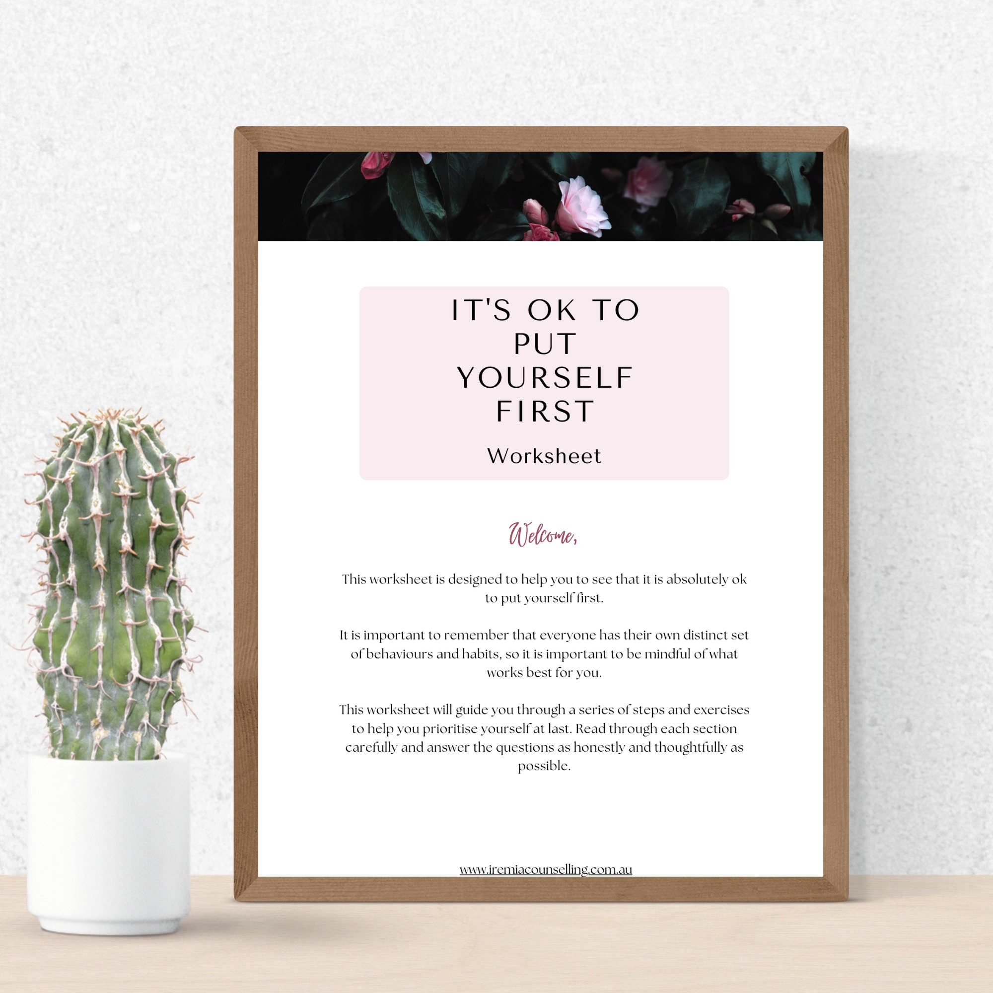 Self Love Worksheet. Build Confidence and Greater - Etsy